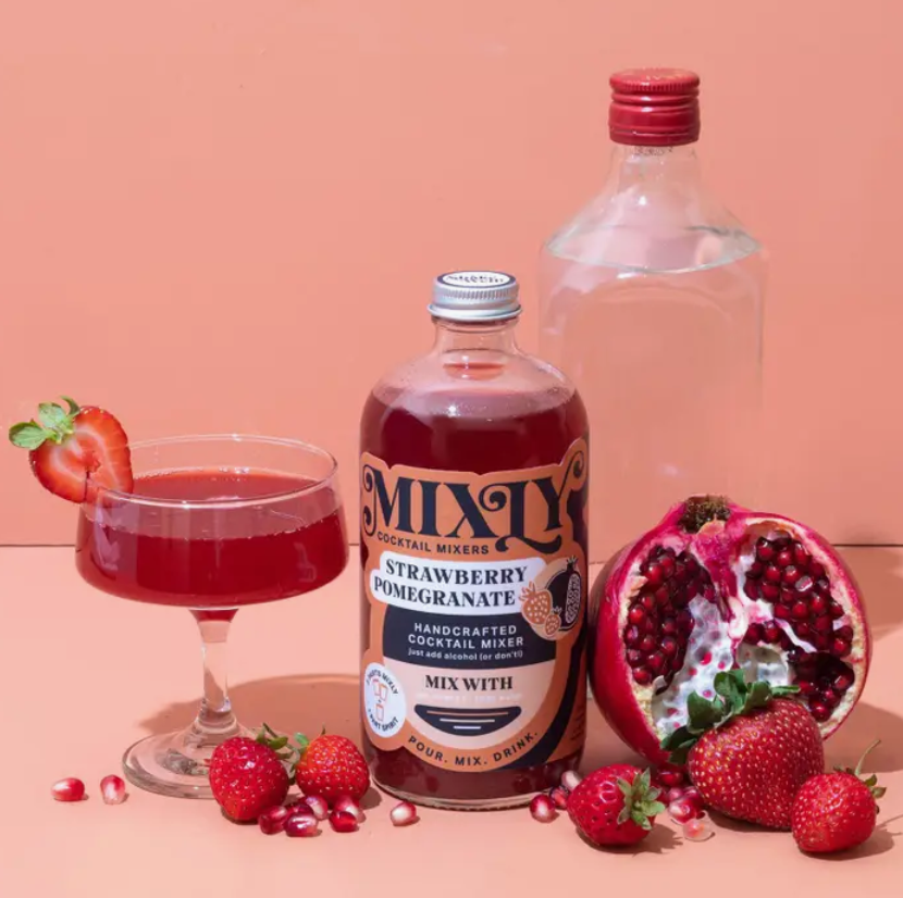 Mixly | Strawberry Pomegranate Mixer | The Ruffly Rose