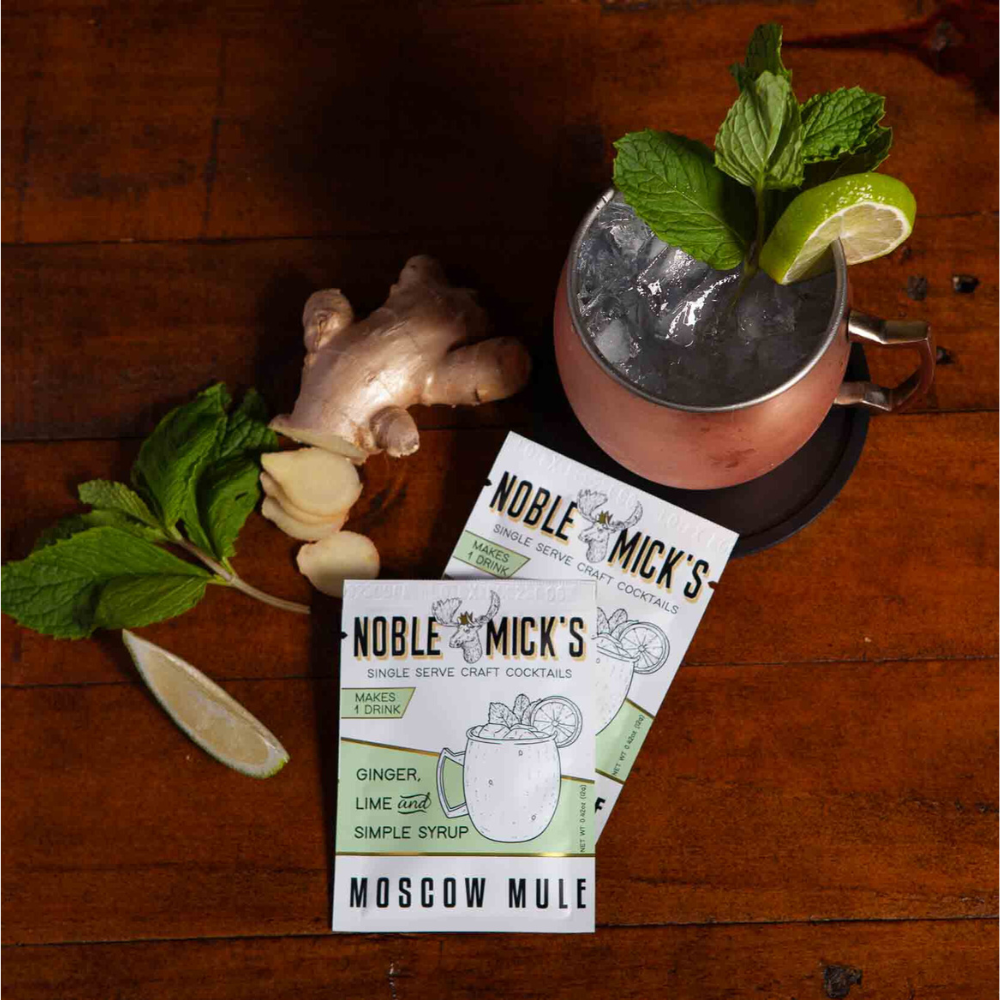 Noble Mick's | Moscow Mule Single Serve Craft Cocktail | The Ruffly Rose