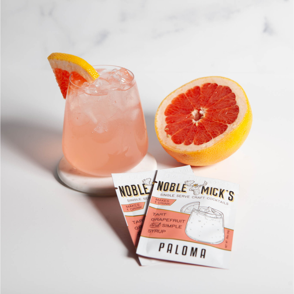 Noble Mick's | Paloma Single Serve Craft Cocktail | The Ruffly Rose